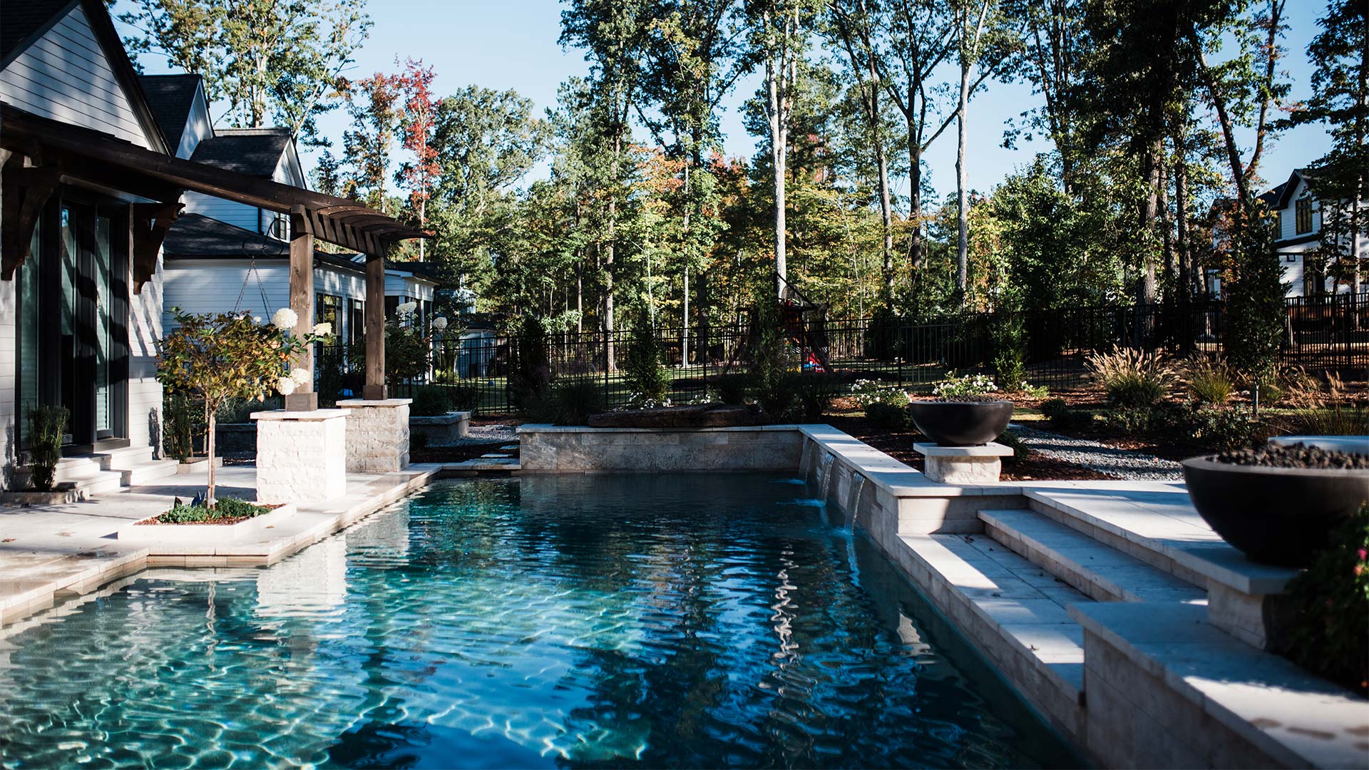 Contemporary Raleigh - LYFE Pools | Raleigh, NC Pool Designer