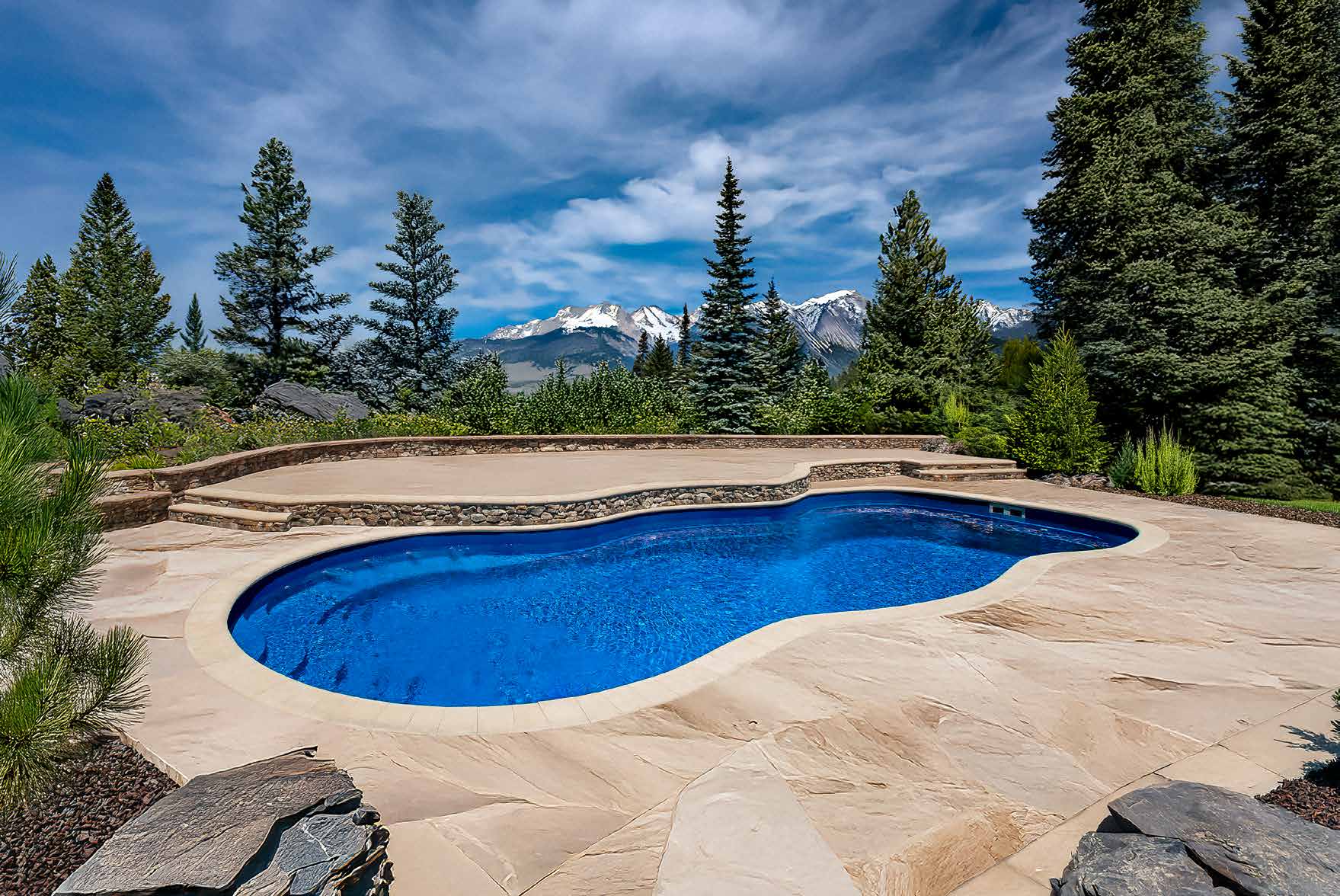 EVO Sequoia Fiberglass Pool | Wake Forest & Durham NC | LYFE Pools